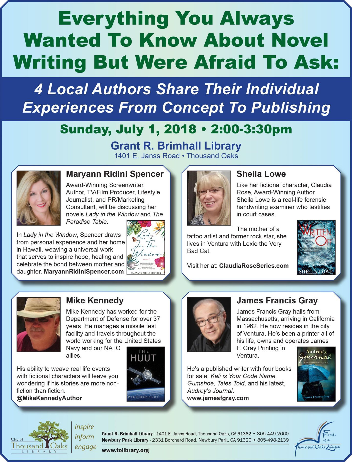 Everything You Always Wanted To Know About Novel Writing - Thousand ...